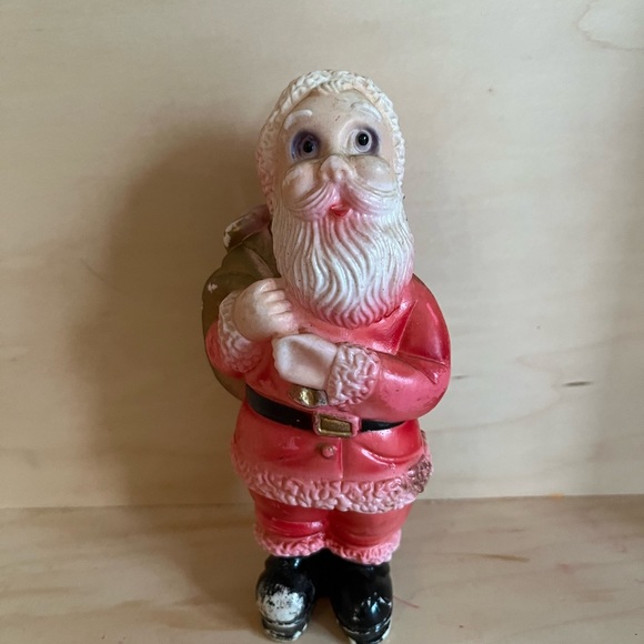 Holiday | Vintage 194s Plastic Santa | Poshmark